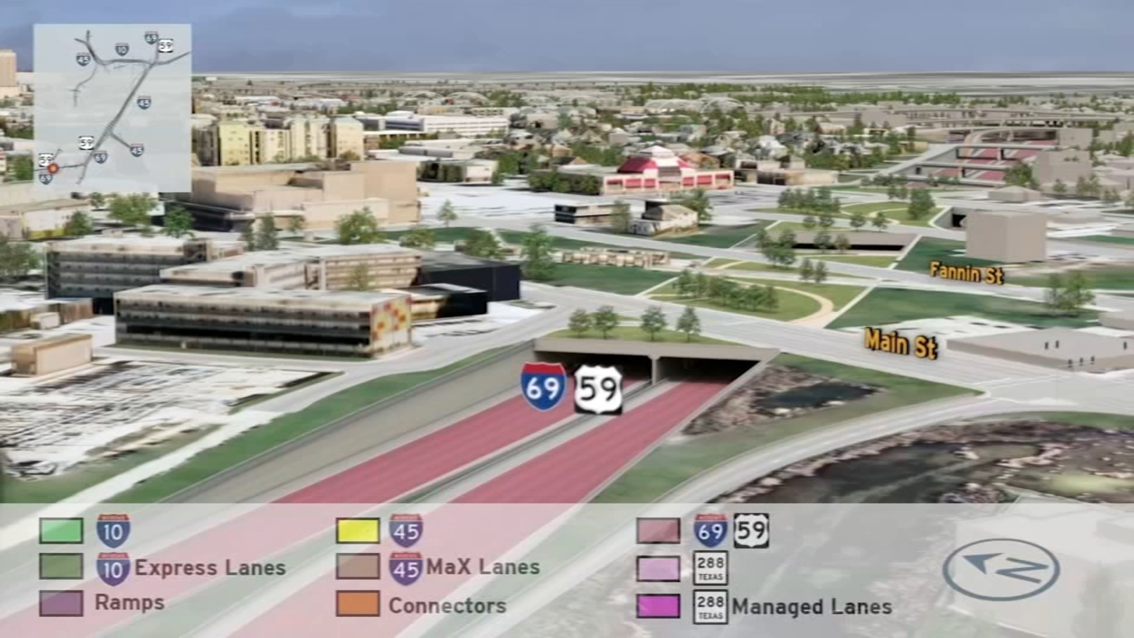 I-45 freeway expansion will force people out of homes, group says ...