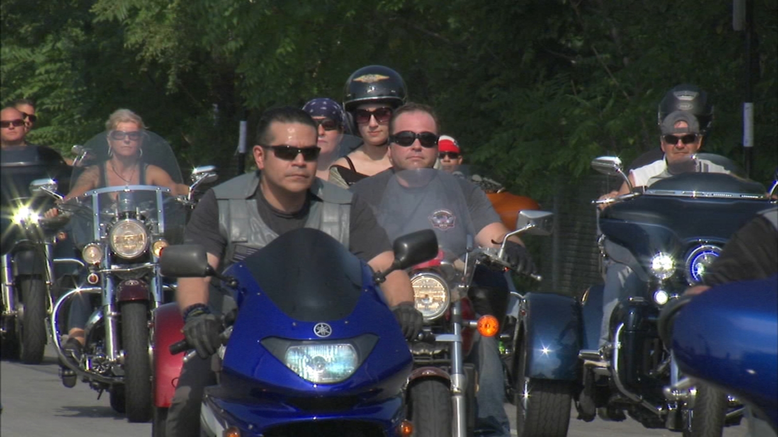 Hundreds of motorcycle riders honor fallen officers during Ride to ...