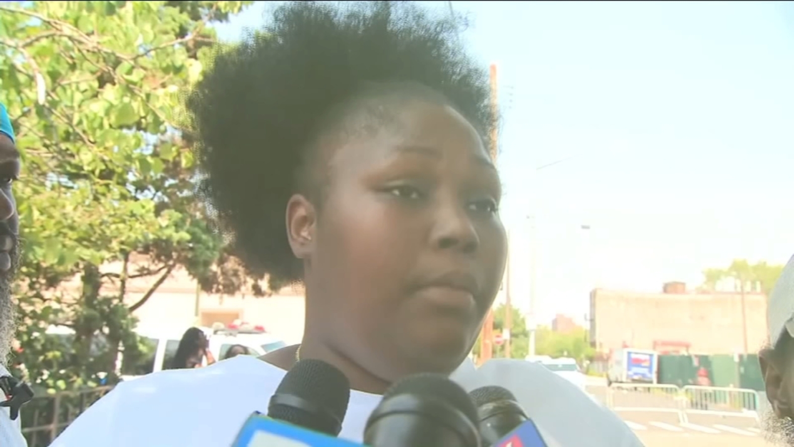Woman says bra stopped bullet, saved her life during block party ...