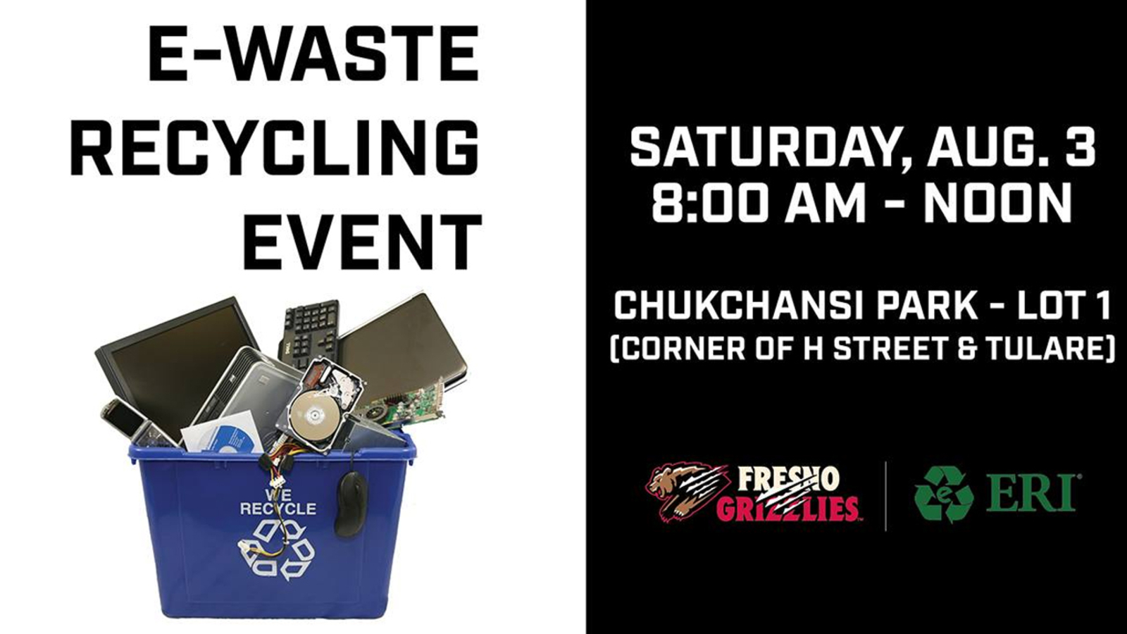 Fresno Grizzlies hosting e-waste recycling event - ABC30 Fresno