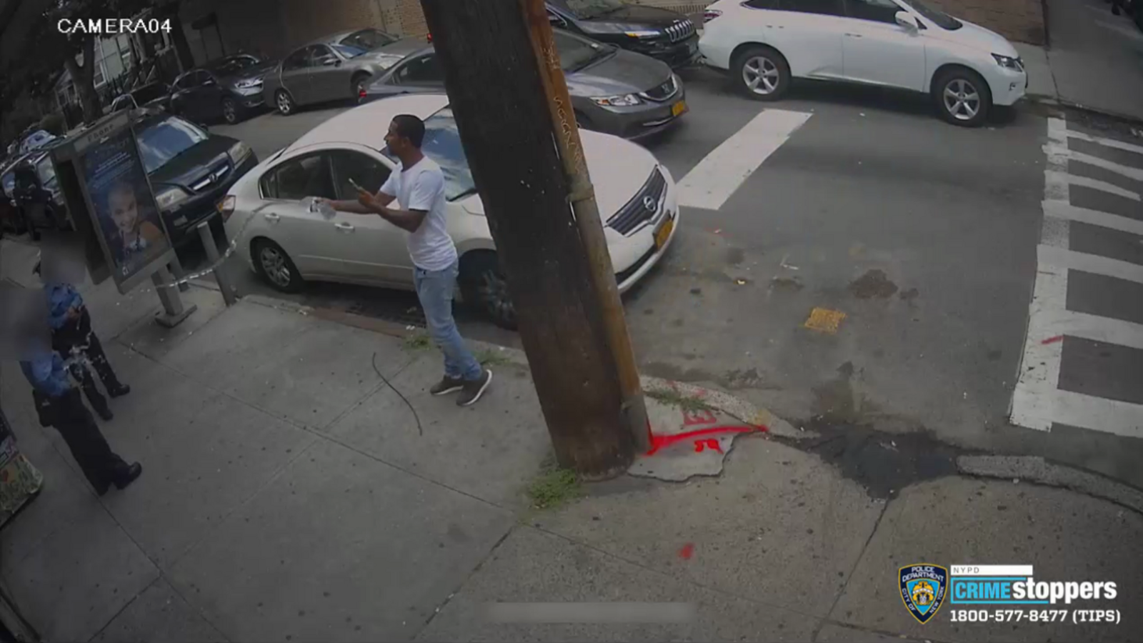 Man accused of spraying NYPD officers with water in Queens arrested ...