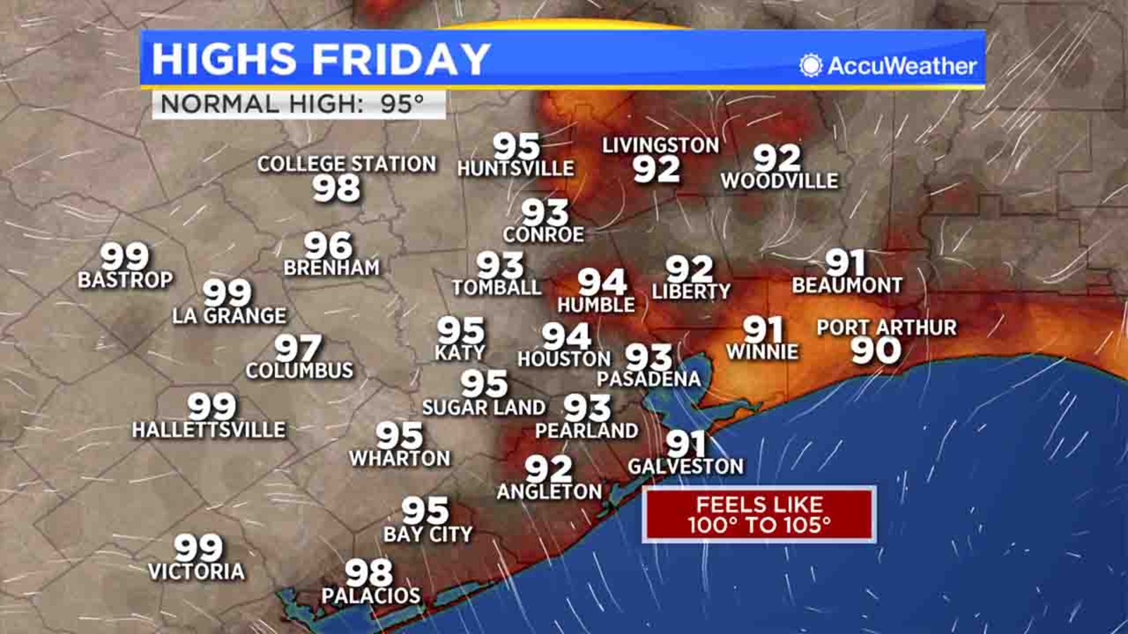 HOUSTON WEATHER: Rain chances climb through the weekend | abc13.com