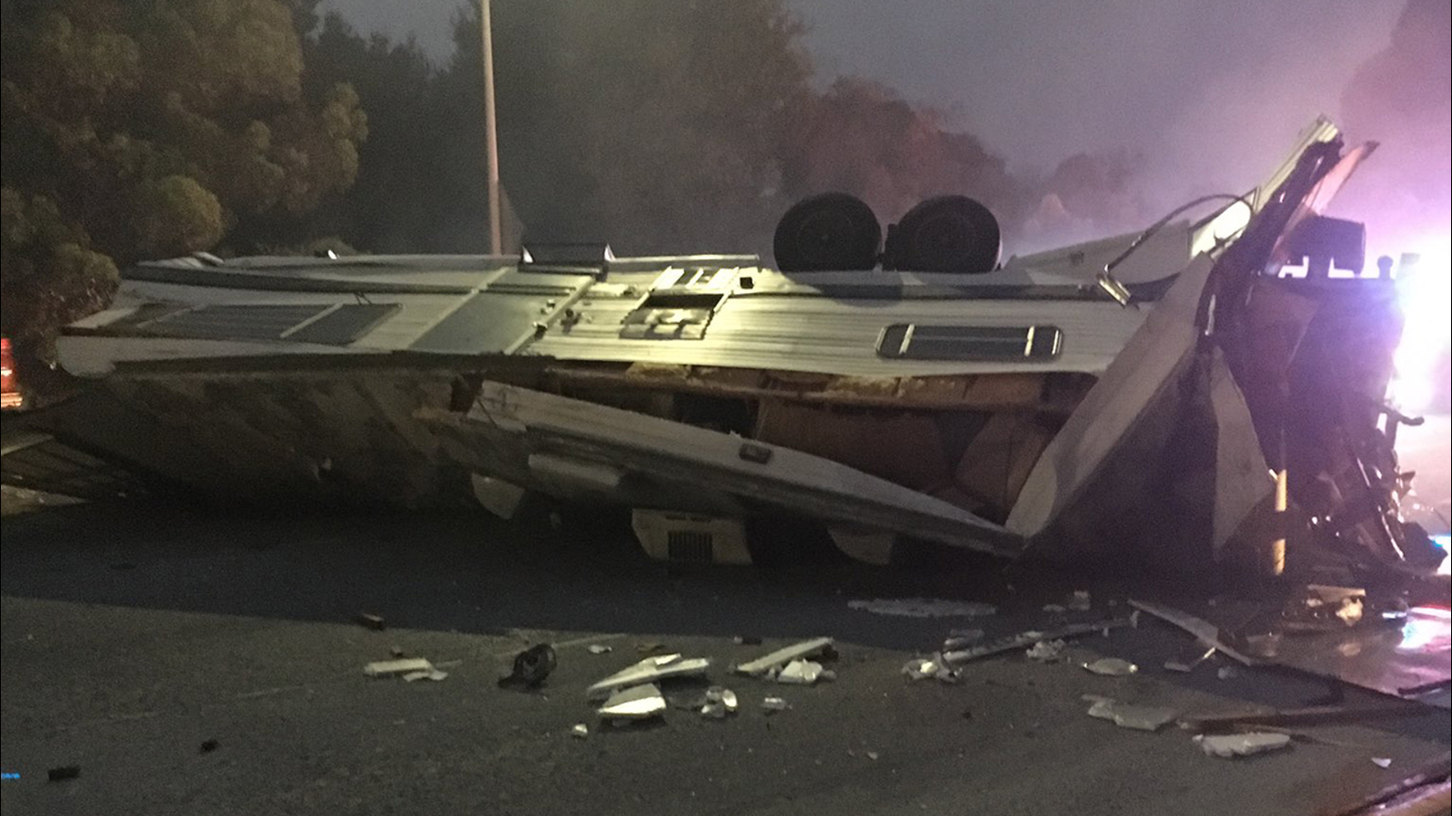 I-580 reopened in Oakland after RV crash - ABC7 San Francisco