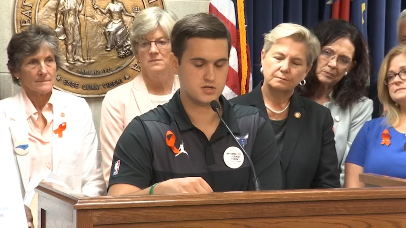 Drew Pescaro: UNC Charlotte shooting victim fights for gun control ...