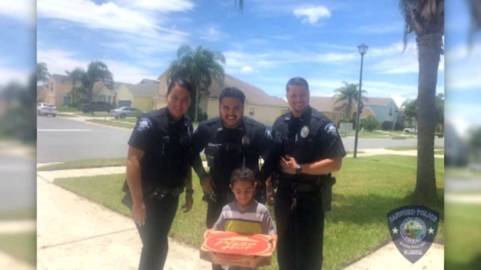 5-year-old calls 911 to order pizza, cops deliver with a lesson - ABC7 ...