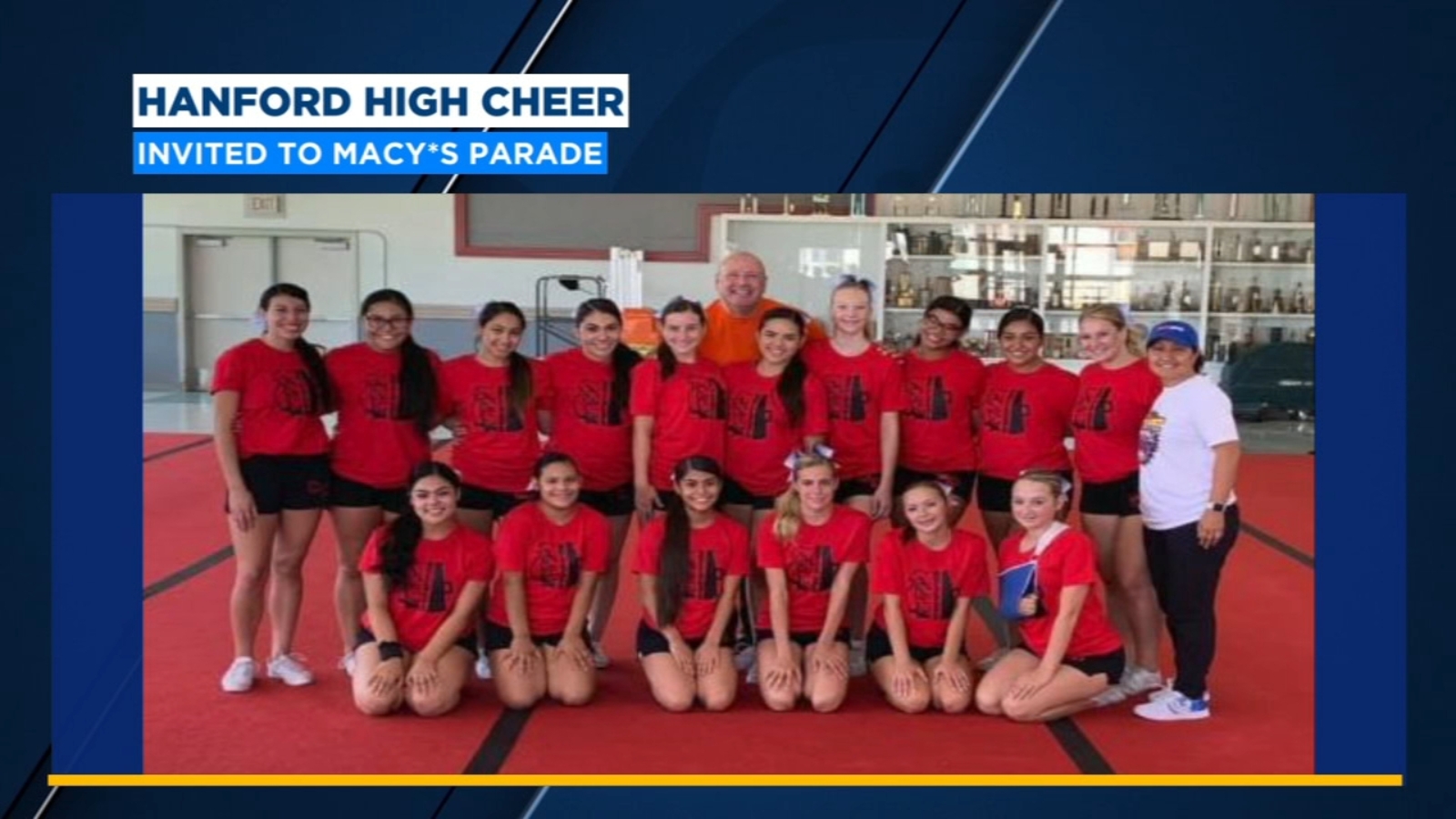 Hanford High cheer team to perform at Macy's Thanksgiving Day Parade ...