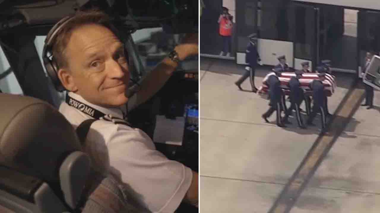 Southwest Airlines pilot Brian Knight flies veteran dad's remains home ...