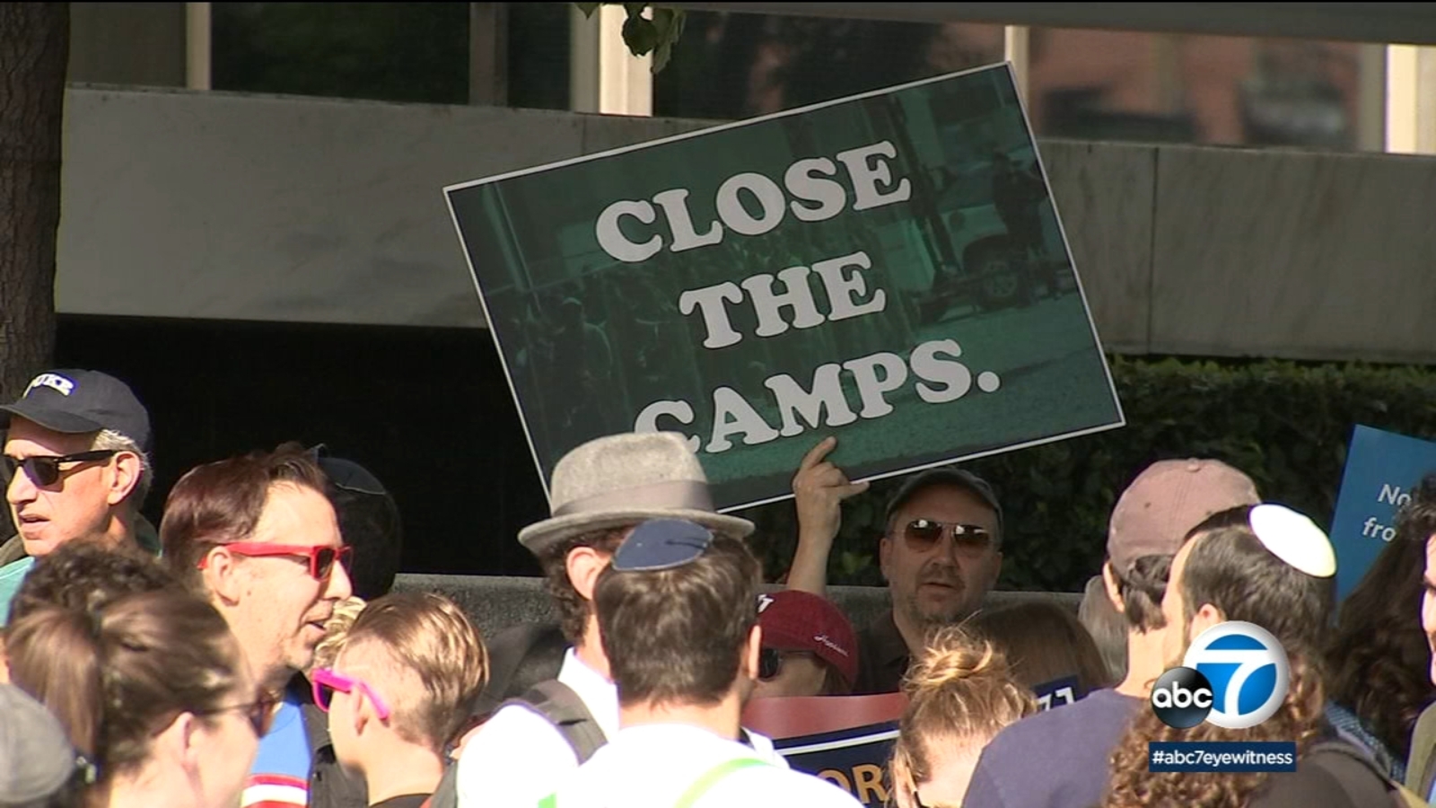 'Close the Camps' rally held by immigration rights advocates in ...