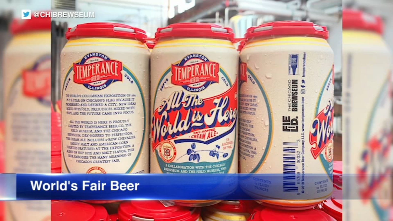 Commemorative beer inspired by 1893 World's Fair in Chicago - ABC7 Chicago