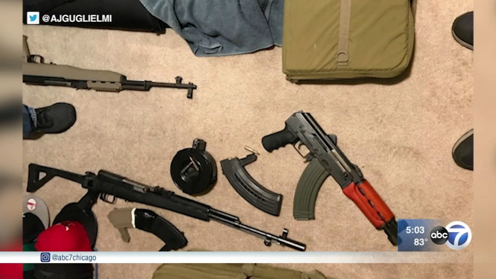 Chicago gun seizures outrank New York, Los Angeles combined; 60 guns ...