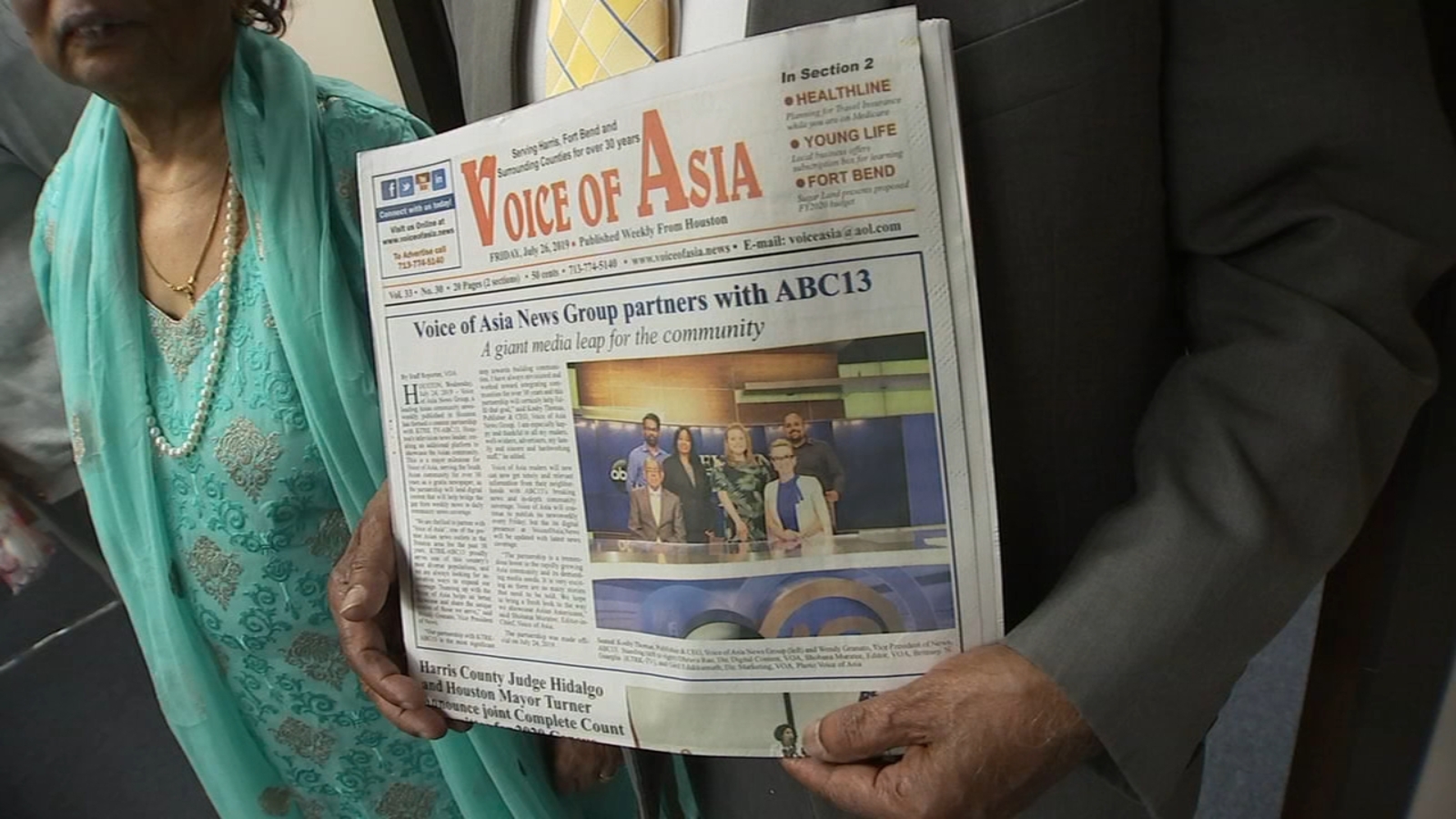 ABC13 partnering with Voice of Asia newspaper in Houston - ABC13 Houston