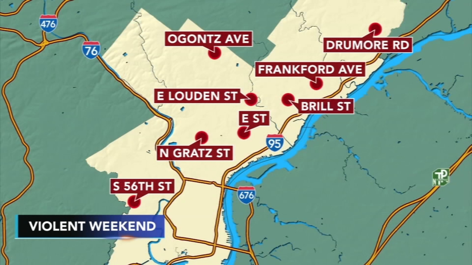 4 killed, several others injured in multiple shootings in Philadelphia ...