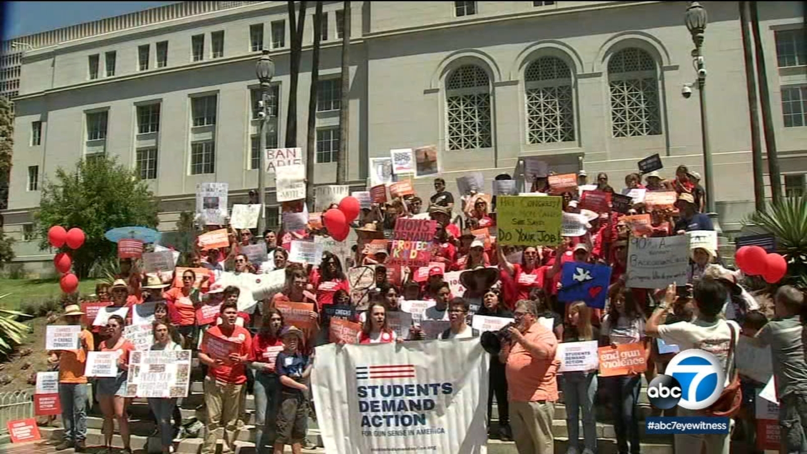 'Recess Rally': SoCal students join nationwide calls for lawmakers to ...