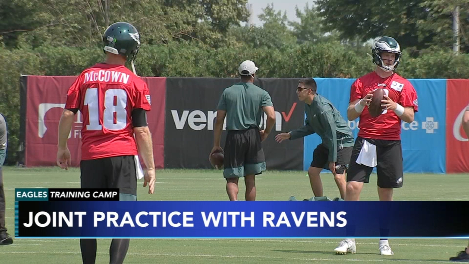 Eagles resume practice ahead of Thursday's preseason game - 6abc ...