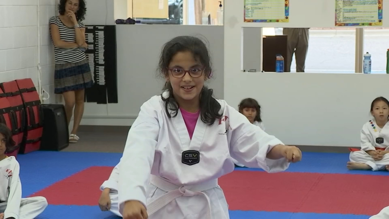 Saanvi Kumar: Meet the 11-year-old overcoming cerebral palsy challenges with martial arts - 6abc ...