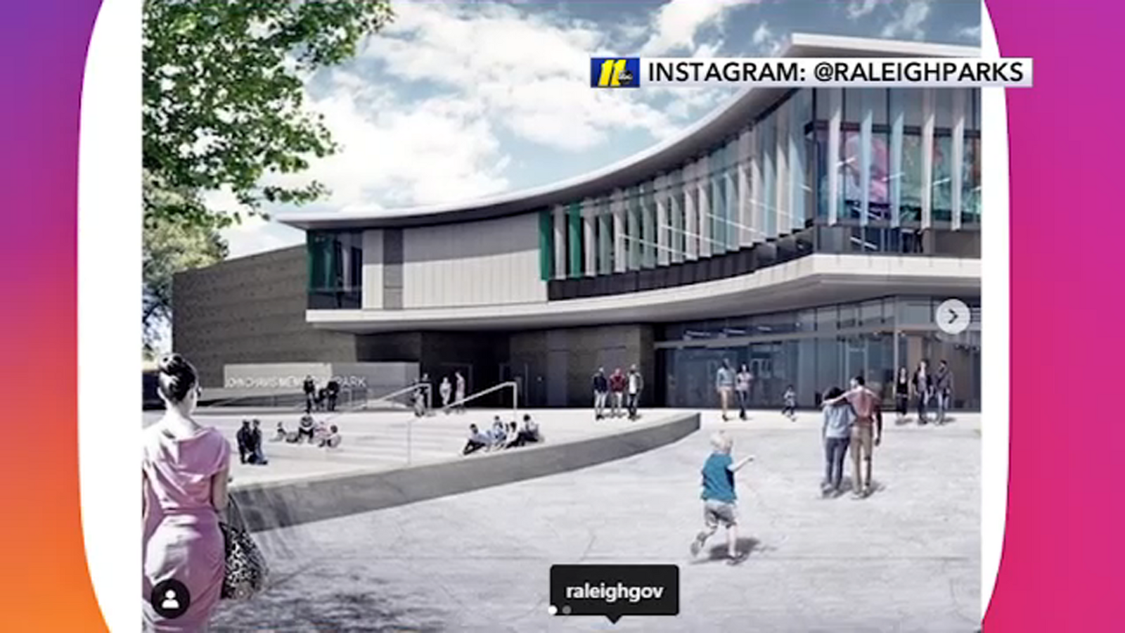 Renderings show plans for John Chavis Memorial Park in Raleigh - ABC11 ...