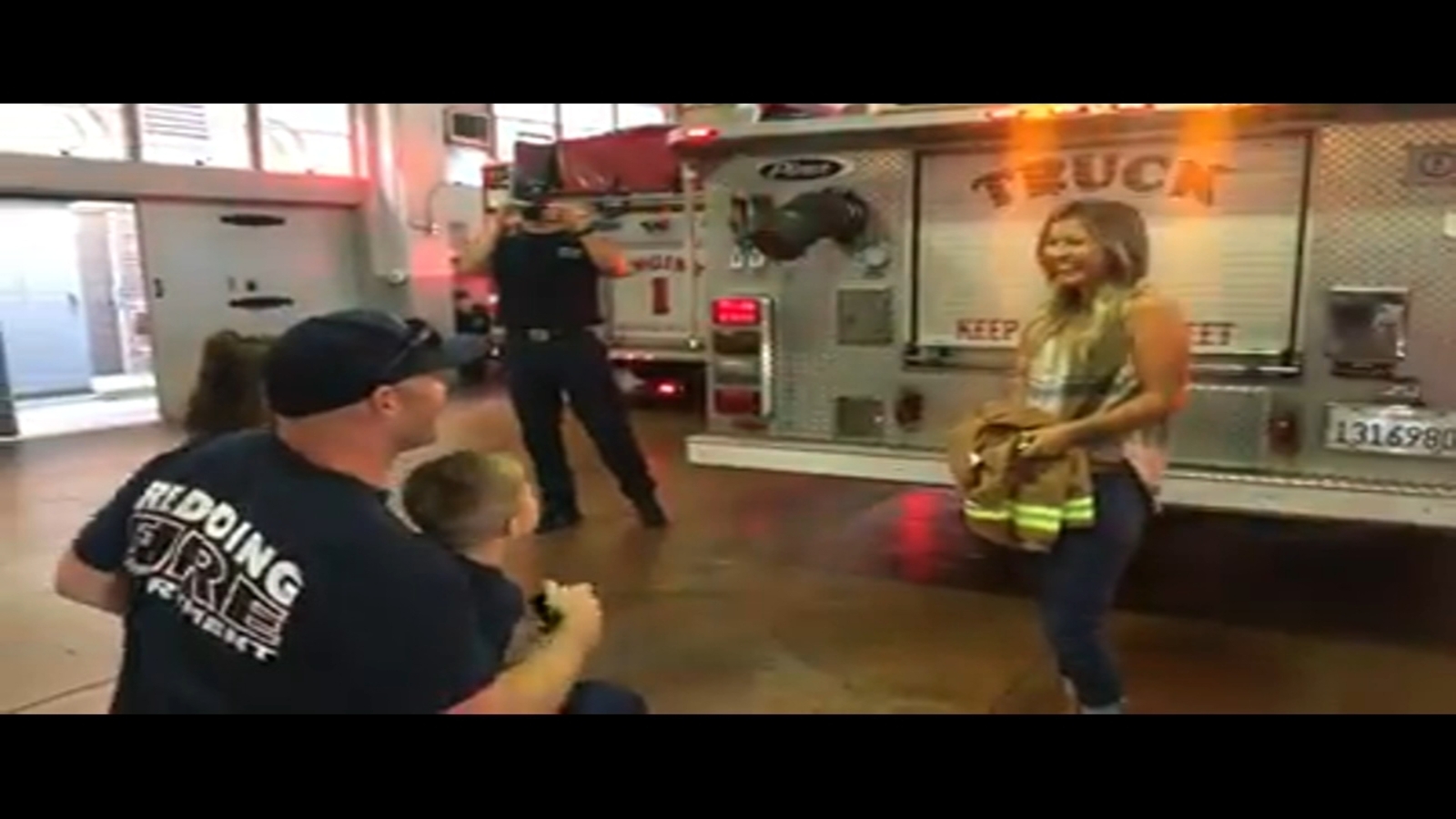Video of California firefighter's marriage proposal goes viral - ABC30 ...