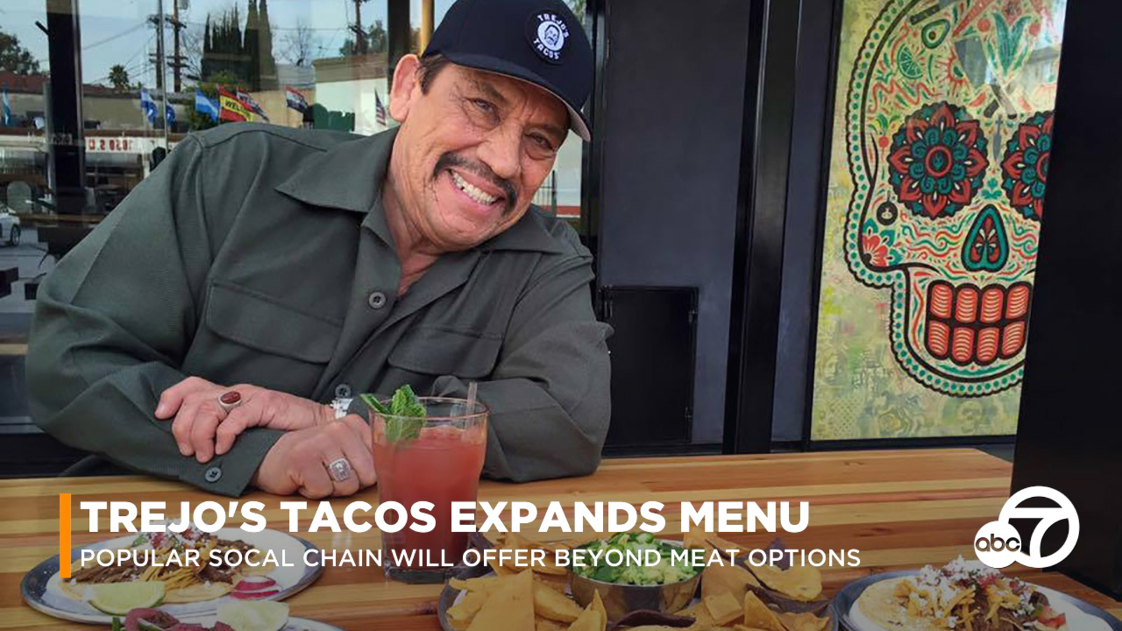 Danny Trejo's taco chain adds Beyond Meat options to menu - ABC7 Los ...