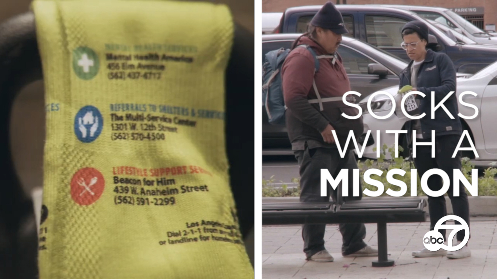 Long Beach gym owner gets resourceful with socks for the homeless ...