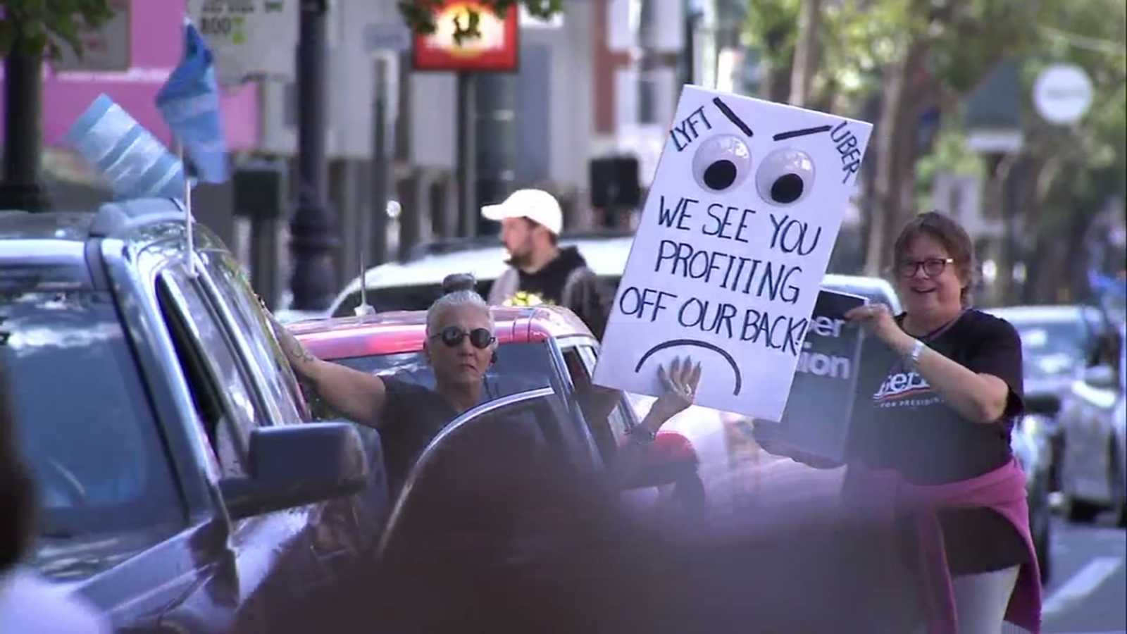Bay Area Uber, Lyft drivers rally on 500-mile 'pilgrimage' to ...