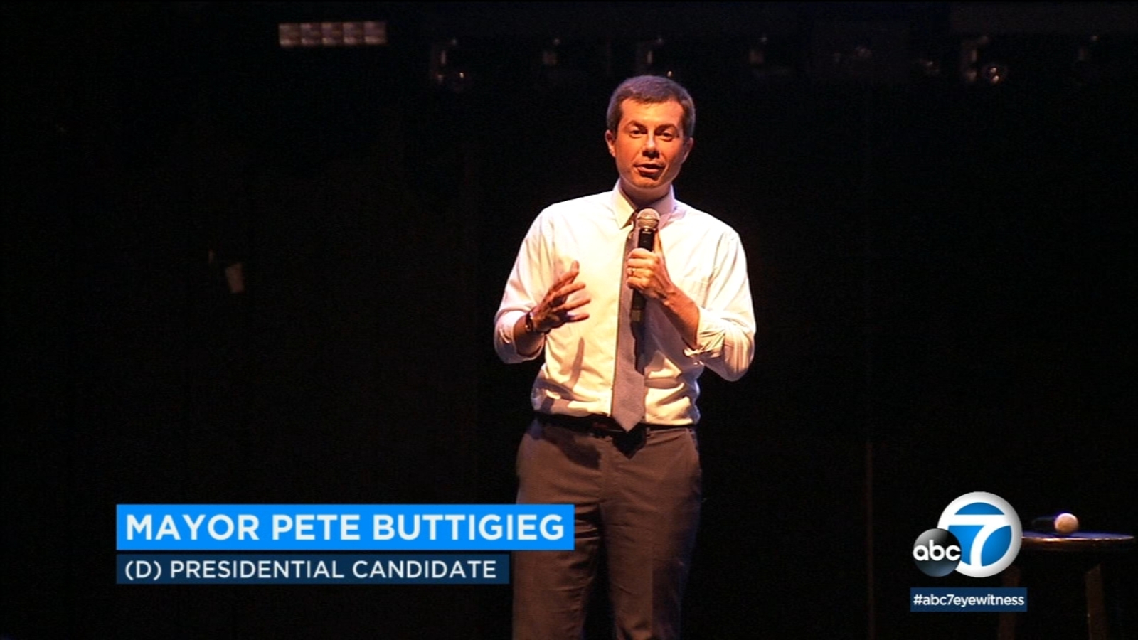 Supporters of Mayor Pete Buttigieg turn out for Hollywood fundraiser ...