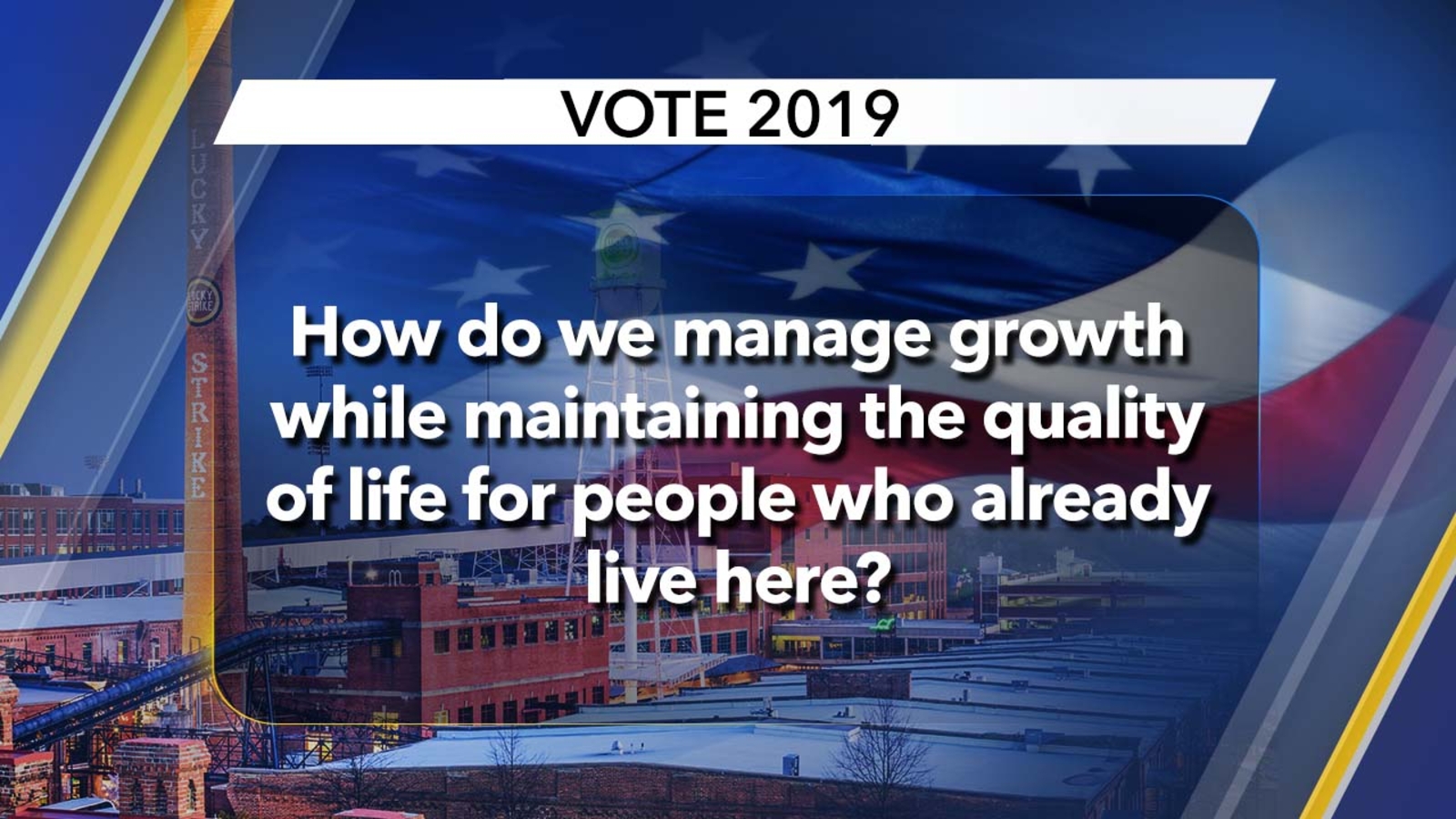 Durham Mayoral Election: On Growth - ABC11 Raleigh-Durham