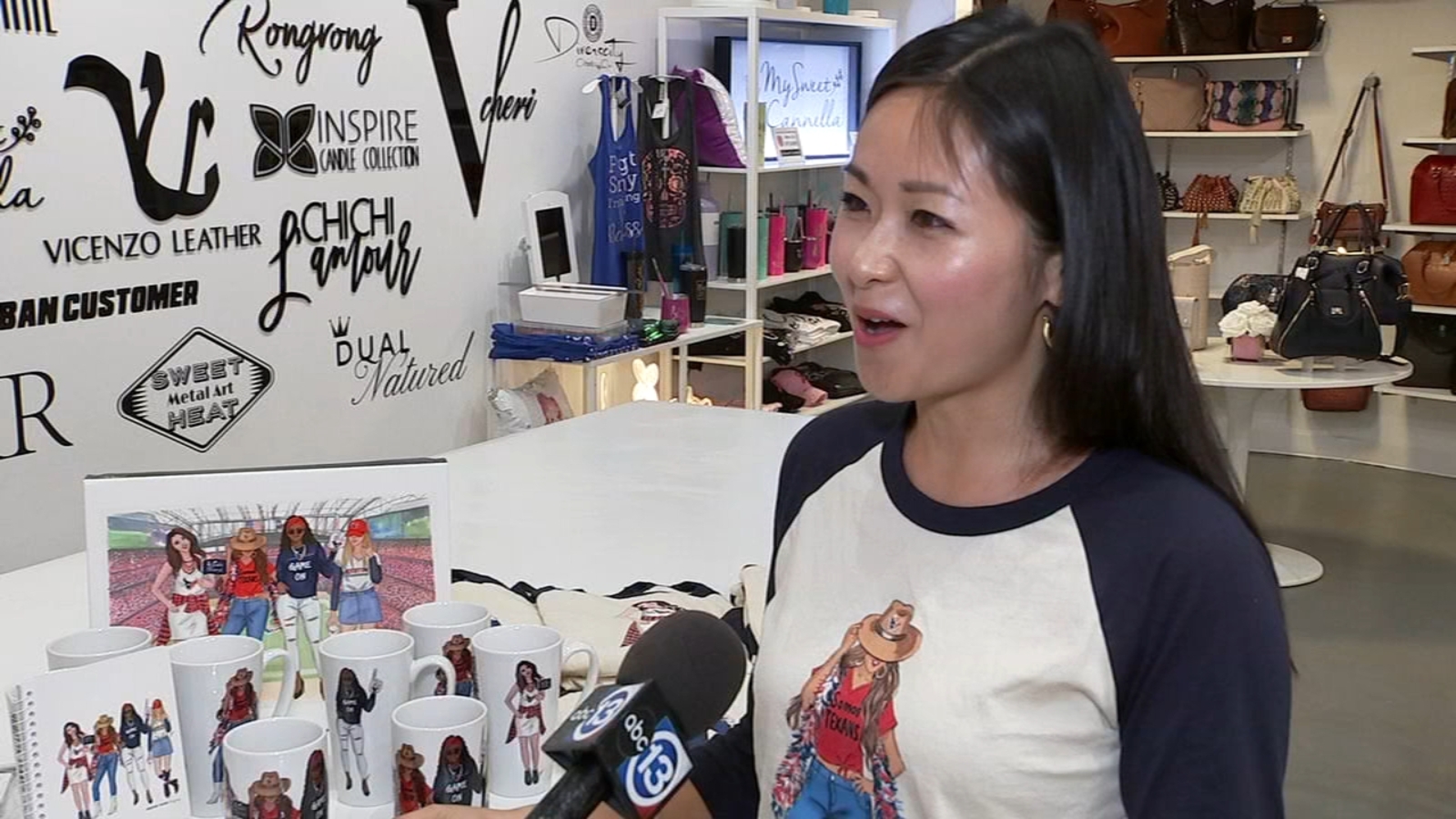 New Texans women's collection showcases the diverse female fan - ABC13 ...