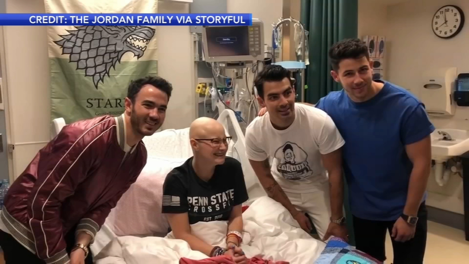 Jonas Brothers visit Pennsylvania fan battling cancer who missed ...