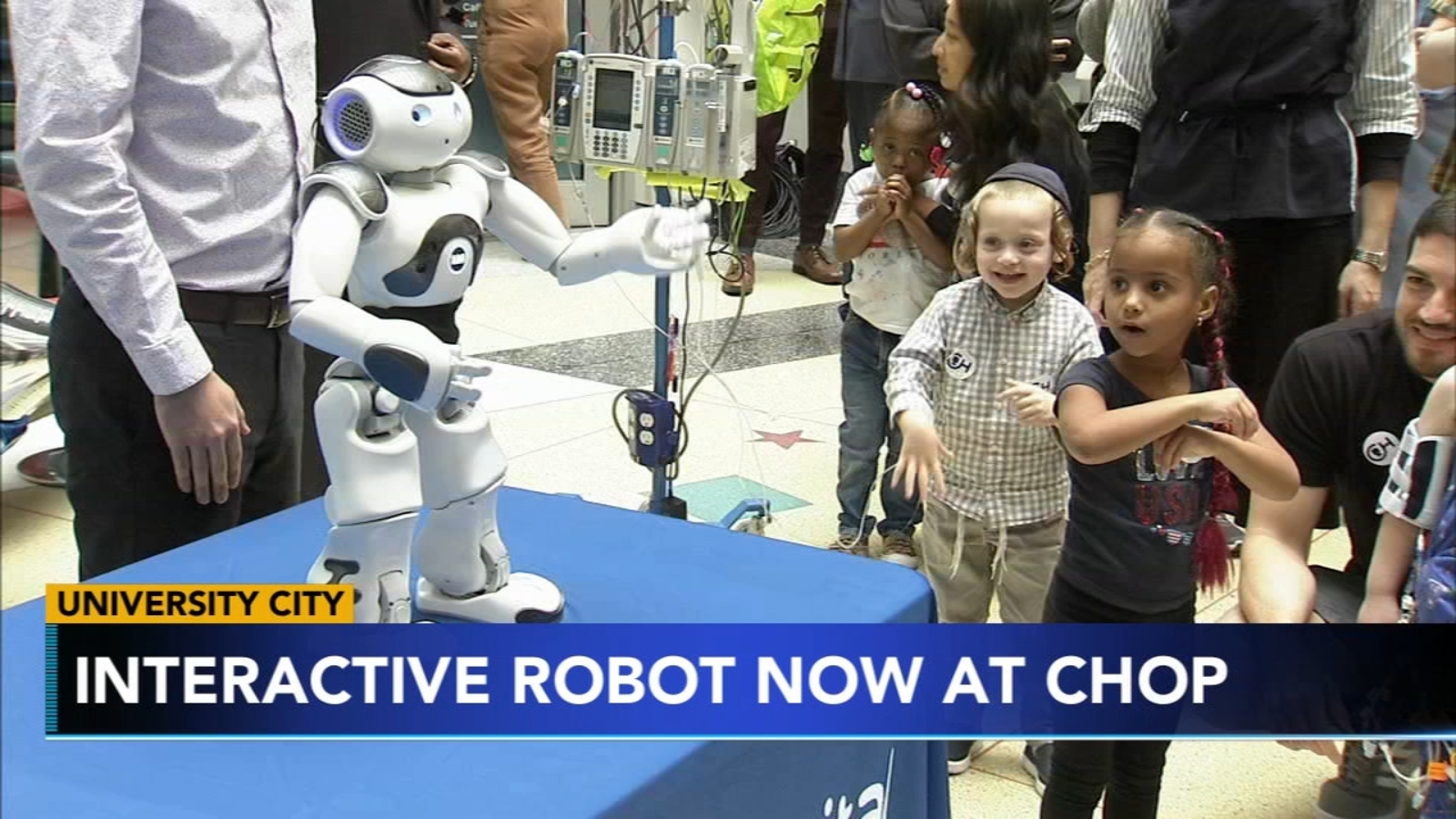 Interactive robot added to medical staff at Children's Hospital of ...