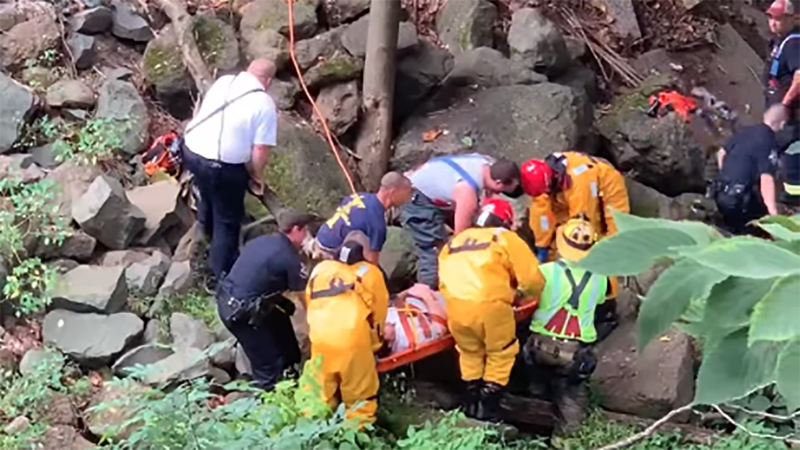 Man rescued after 3 days stuck along Mahwah River following fall in ...
