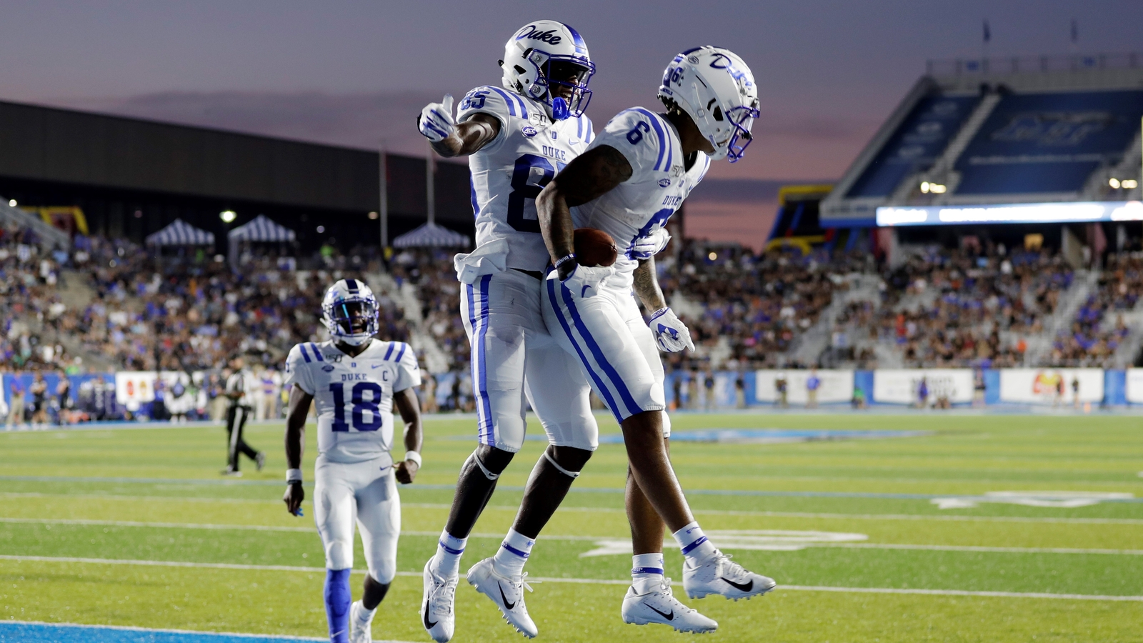 Duke rolls past Middle Tennessee State 41-18 - ABC11 Raleigh-Durham