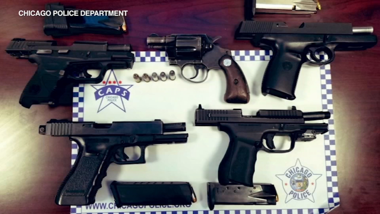 Chicago police seize 84 guns, arrest 37 on illegal gun charges over ...