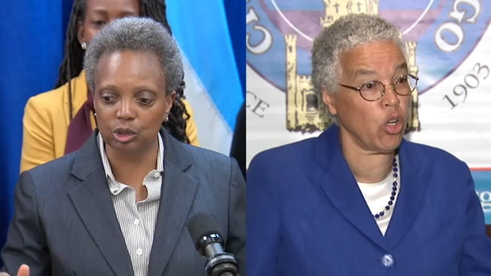 Lightfoot Preckwinkle Meet To Discuss City County Cooperation Abc7