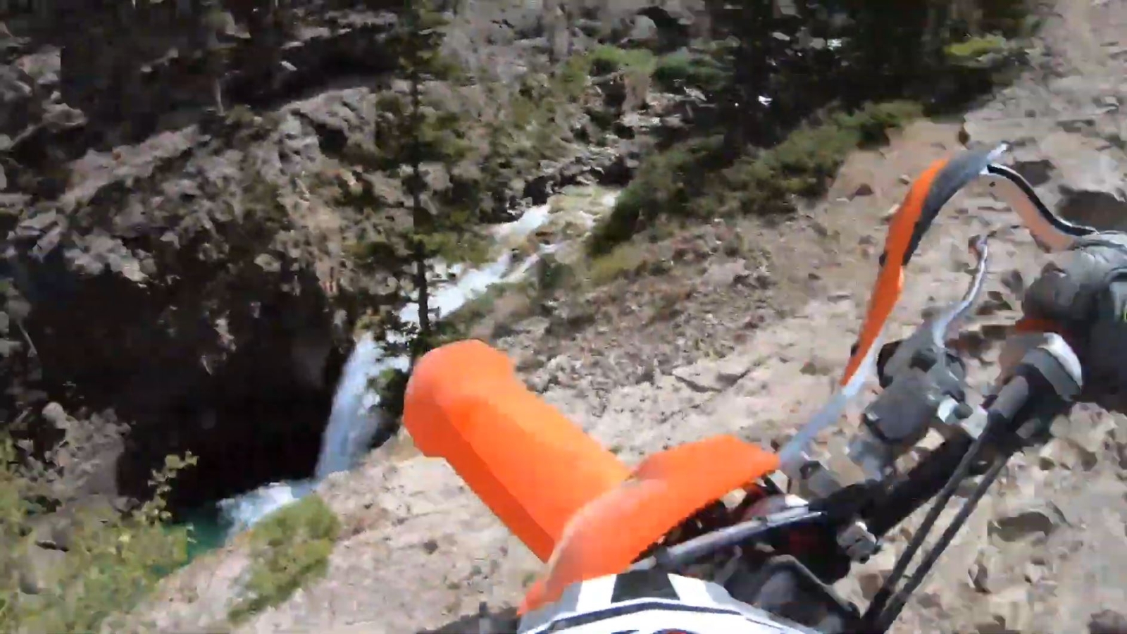 Motorcyclist survives terrifying fall from Colorado cliff, lands in The ...