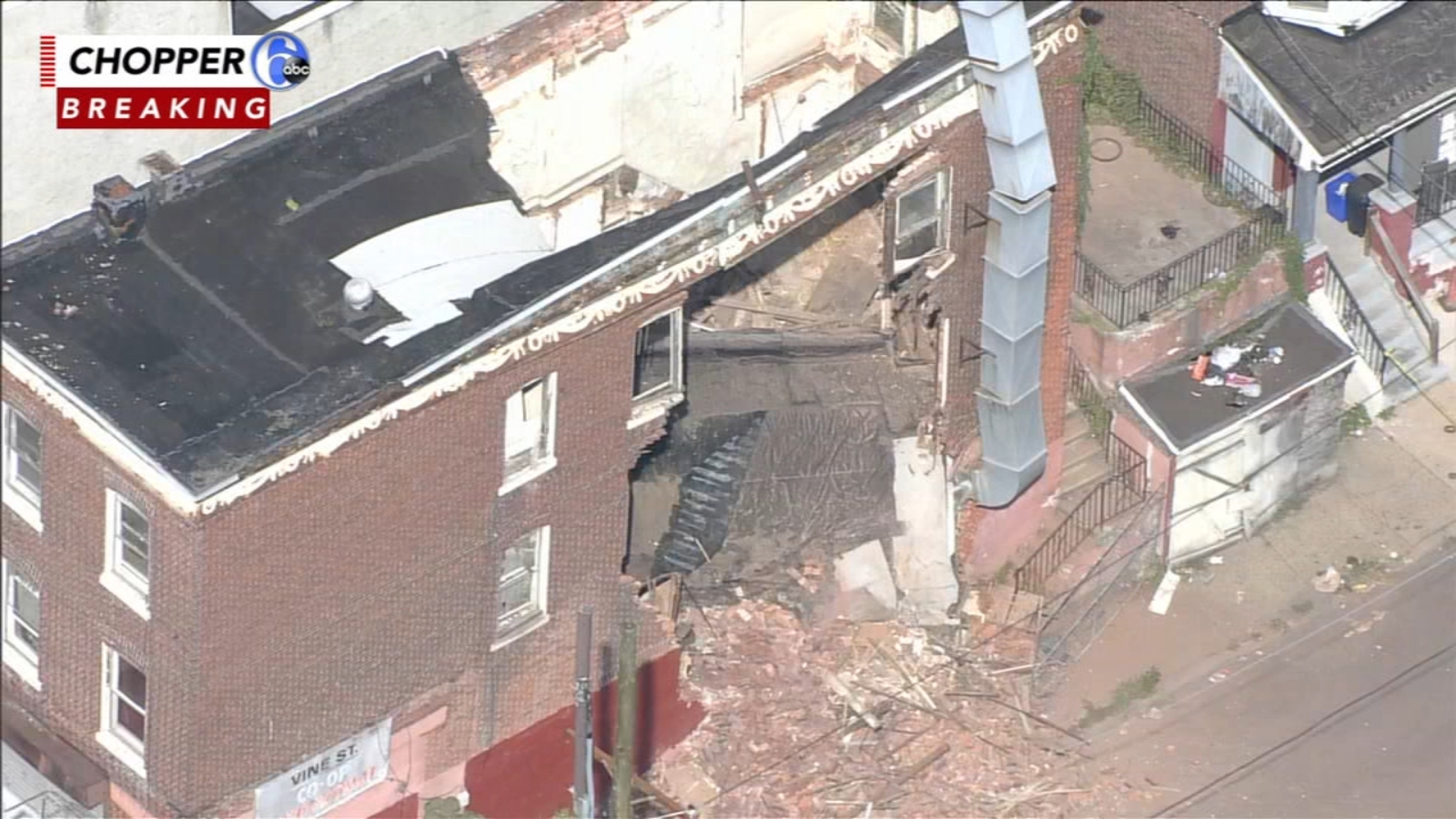 Building collapses in West Philadelphia - 6abc Philadelphia