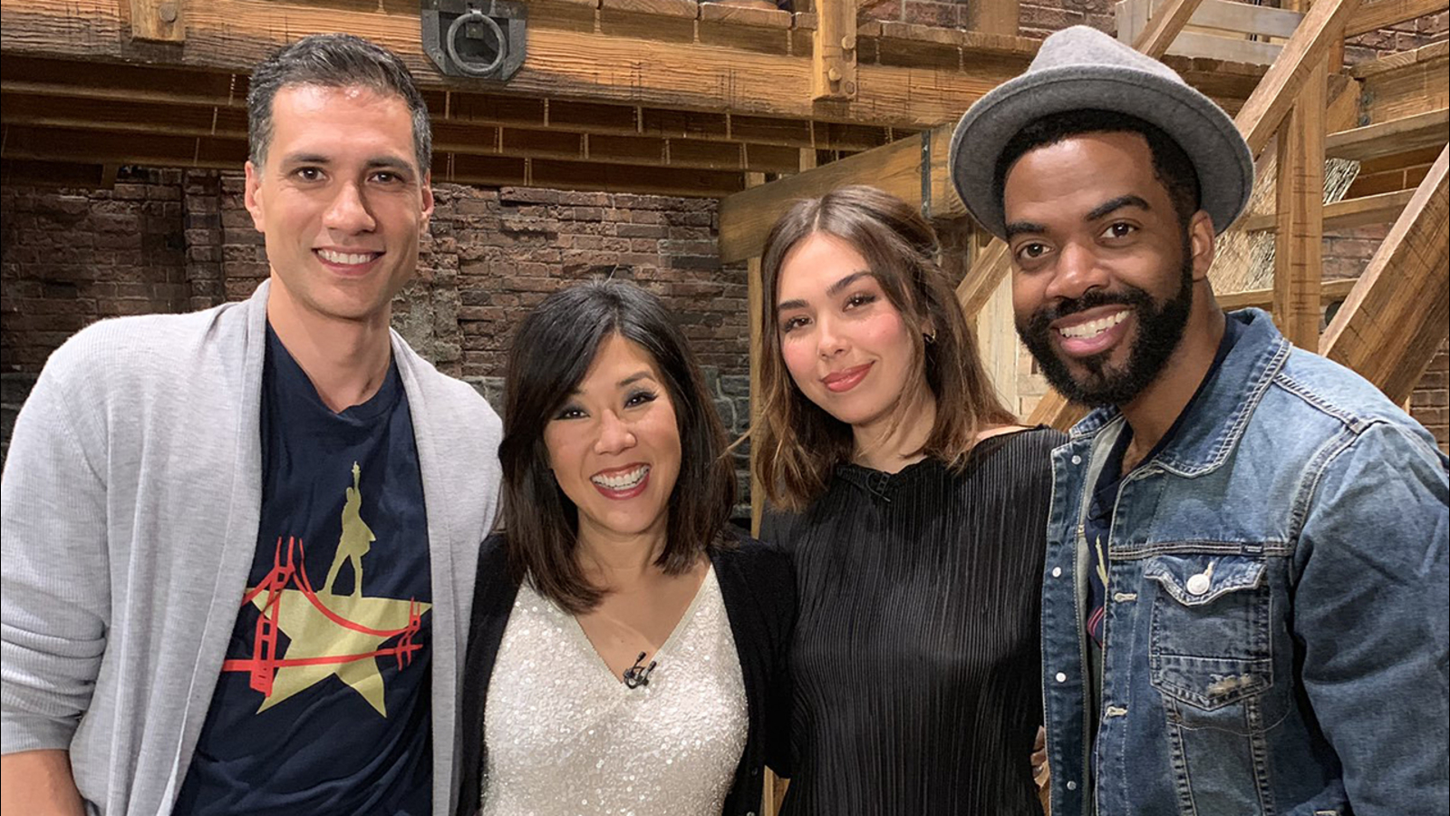 Watch on-stage interview with 'Hamilton' stars Julius Thomas and Julia ...