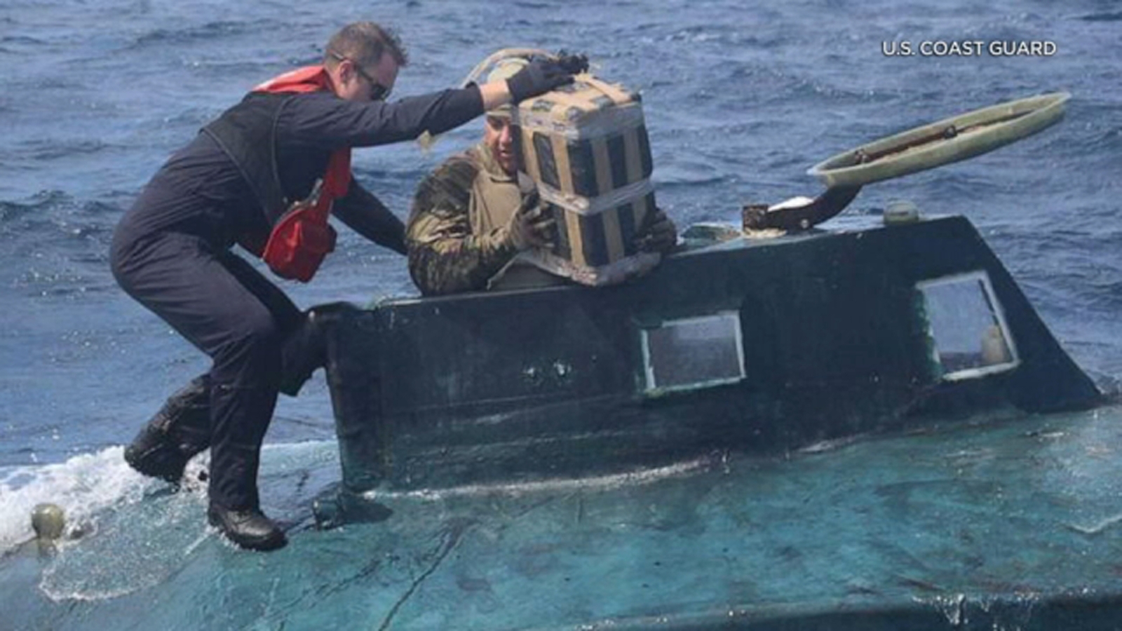 Coast Guard: Submarine found in Pacific Ocean with $165 million in ...