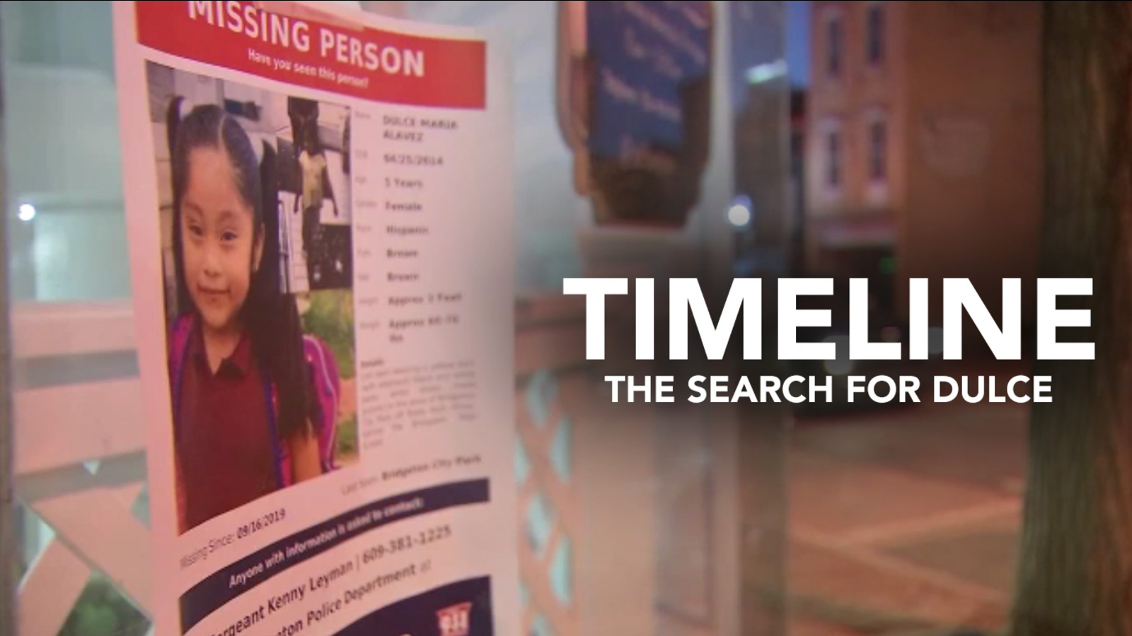 Search for missing Bridgeton, New Jersey 5-year-old Dulce Maria Alavez ...