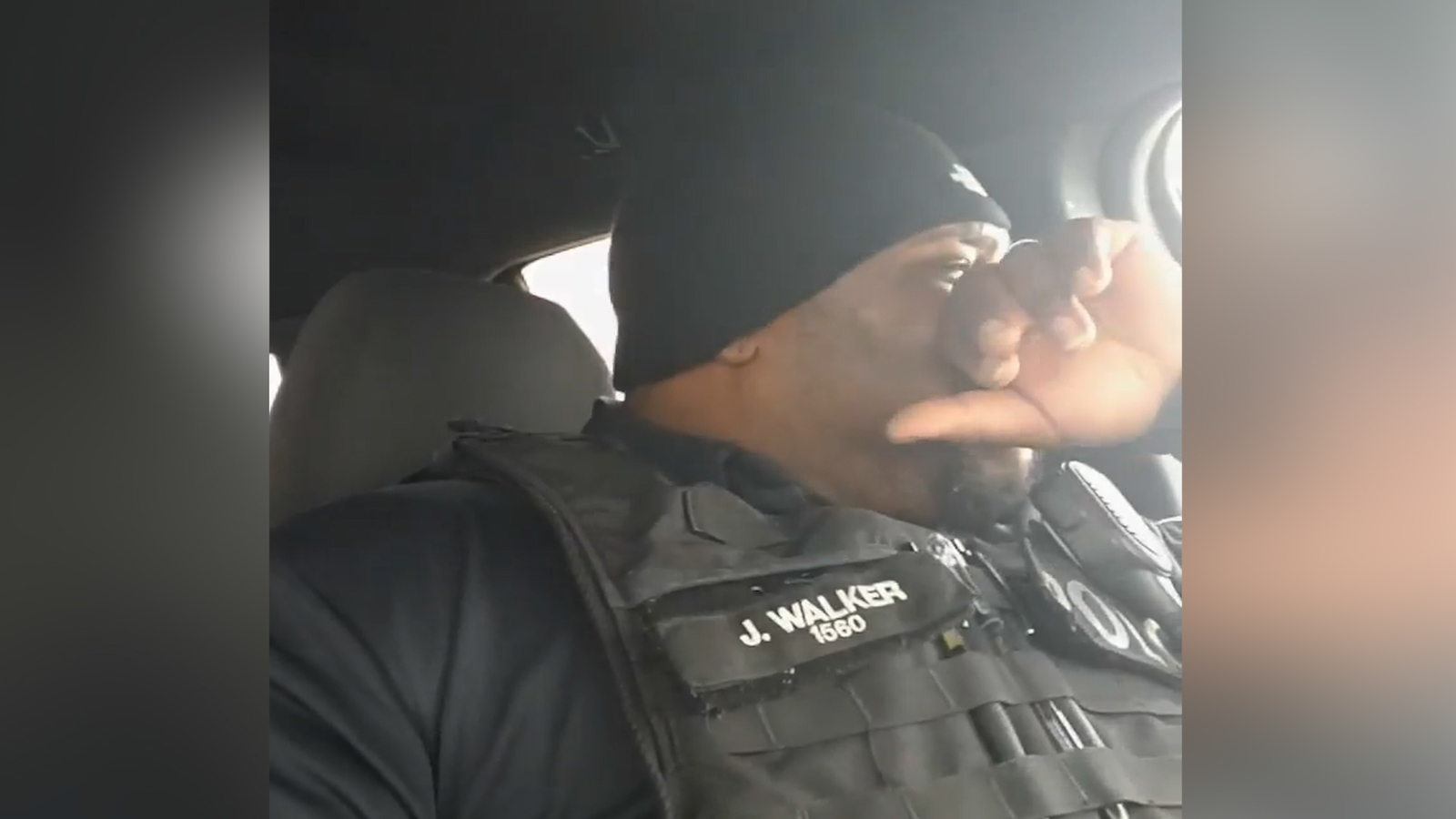 Police Officer's Emotional Sign-Off - ABC7 San Francisco