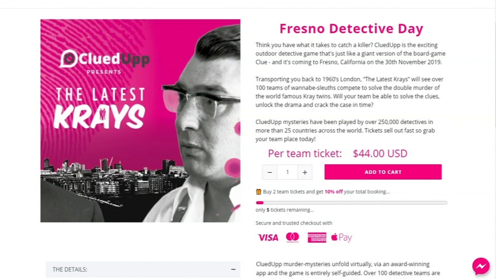 App-based event brings real life game of 'Clue' to Fresno - ABC30 Fresno