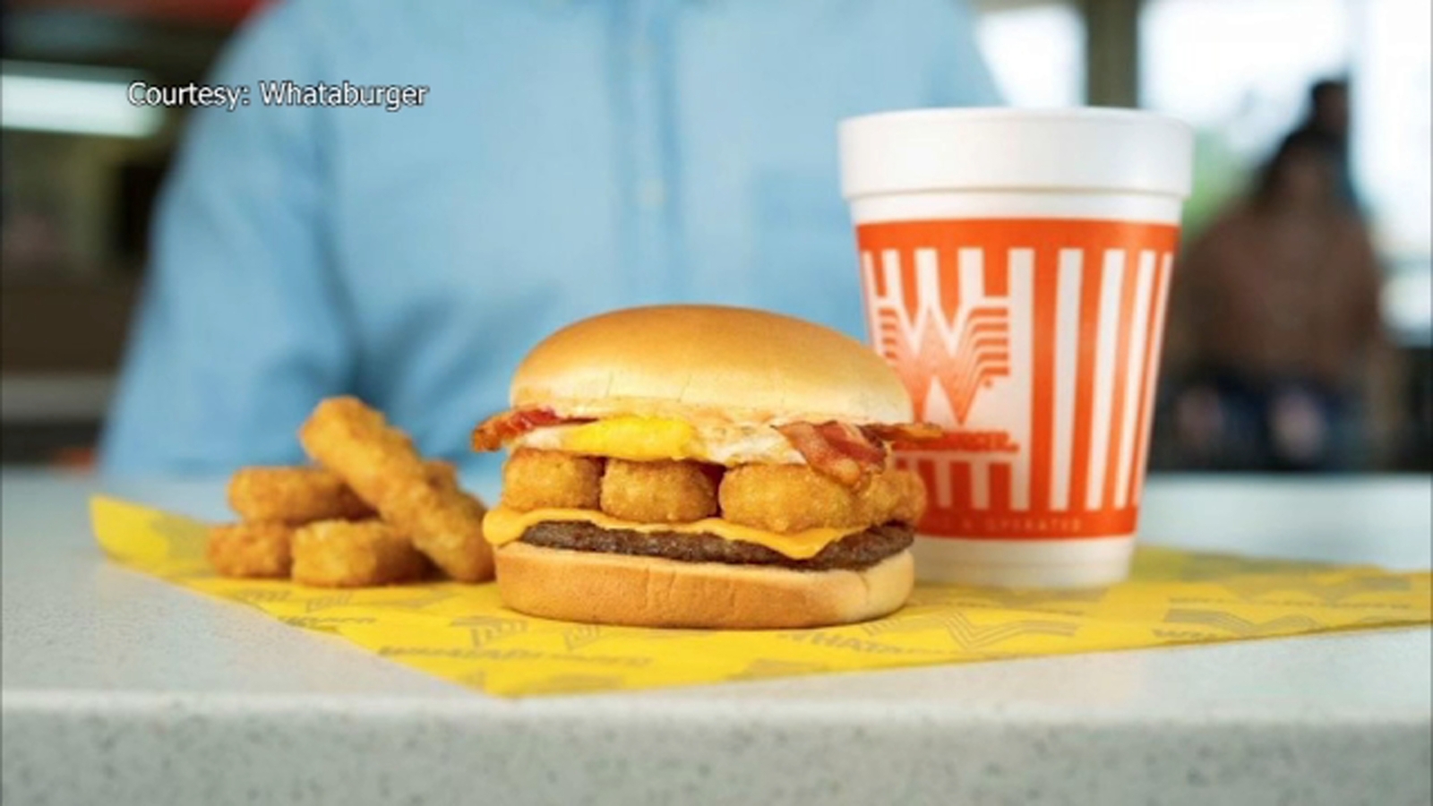 Whataburger debuts new breakfast burger overnight - ABC13 Houston
