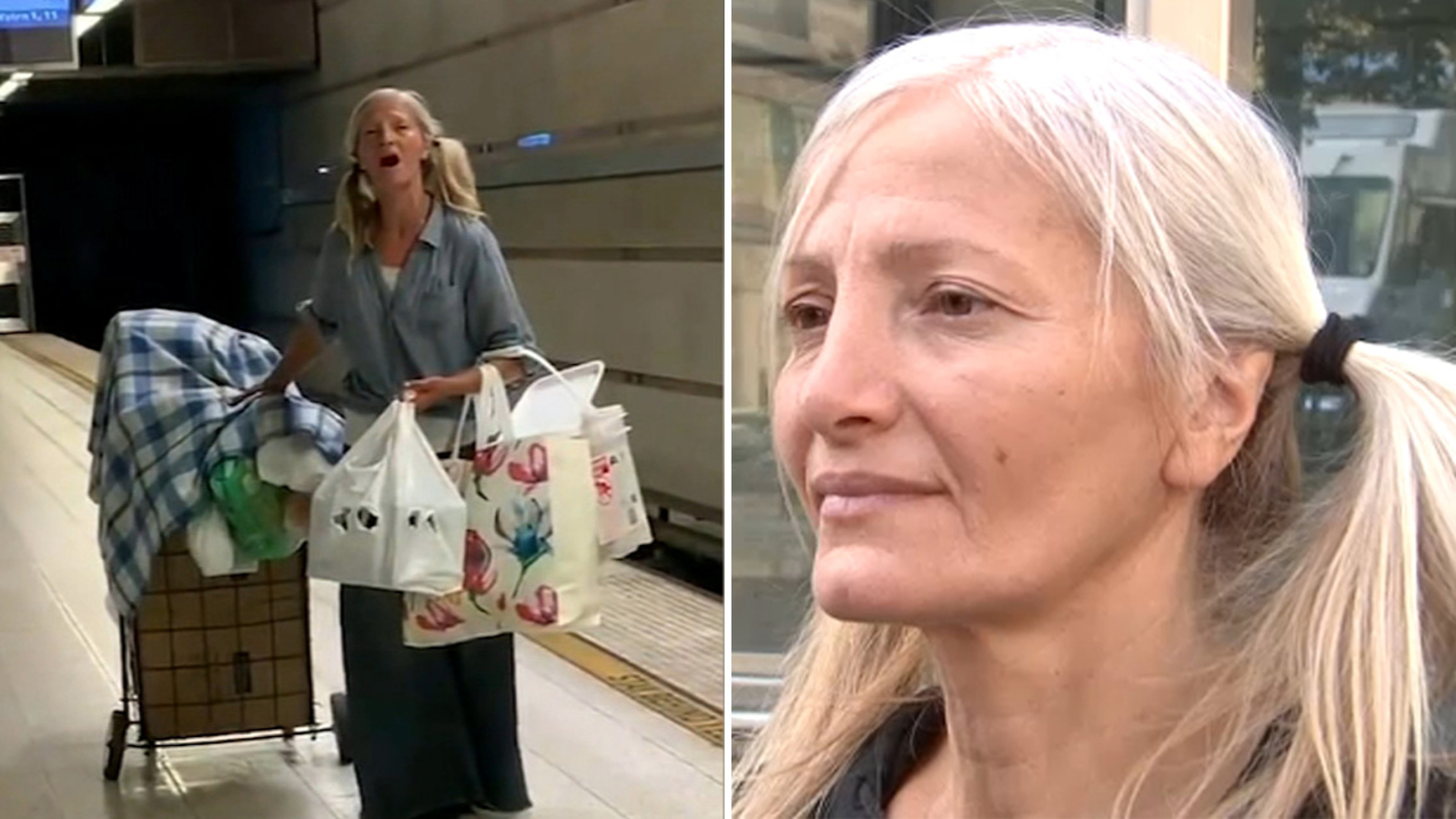 Emily Zamourka, woman singing at Koreatown Metro station in viral video ...