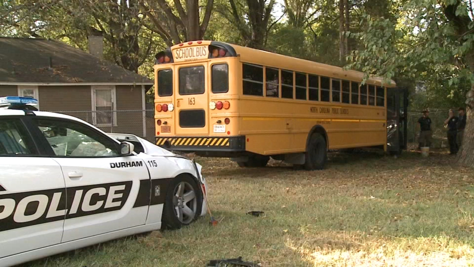 5 children, officer suffer minor injuries after Durham police car and ...