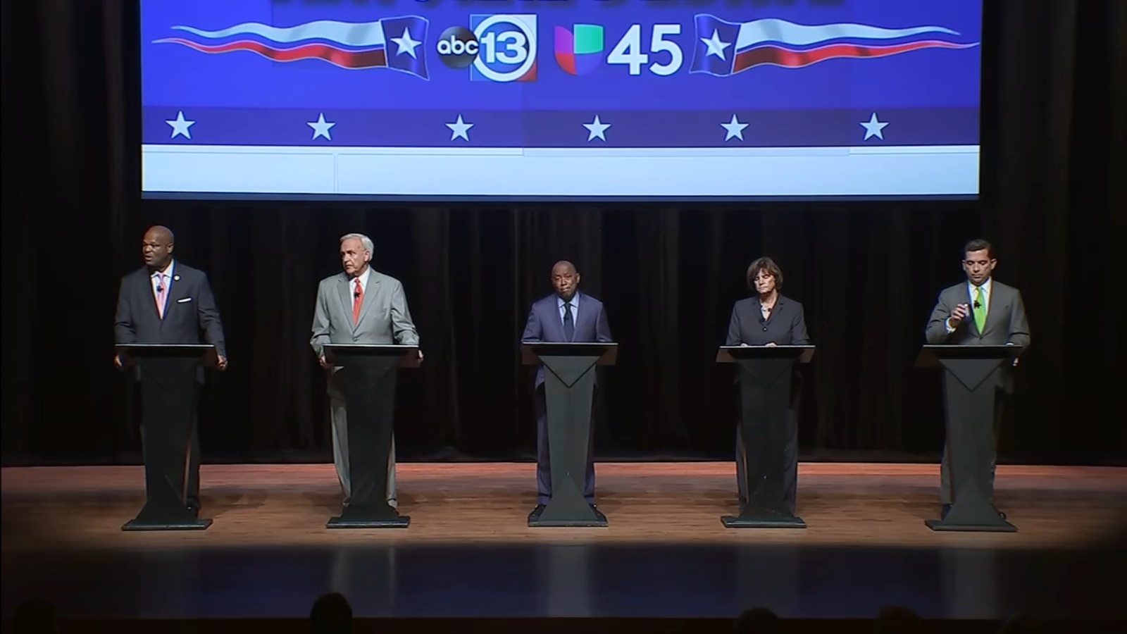 Houston's crime rates among heated topics in mayoral debate - ABC13 Houston