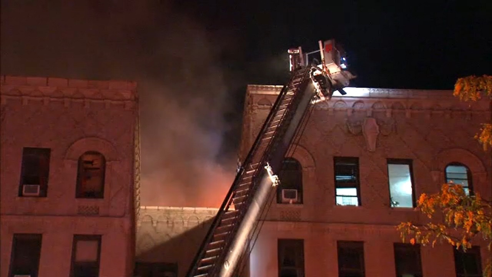 Massive fire tears through Bronx building; injuries reported - ABC7 New ...