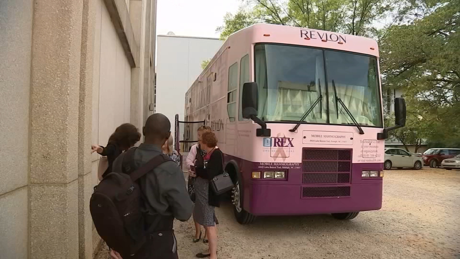 REX mobile mammogram unit serves state employees in Raleigh - ABC11 ...
