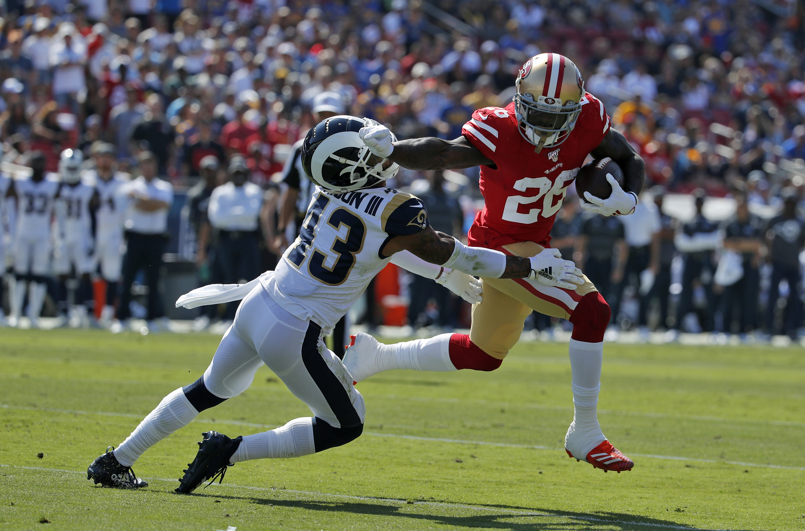 Rams lose third straight game, fall to unbeaten 49ers - ABC7 Los Angeles