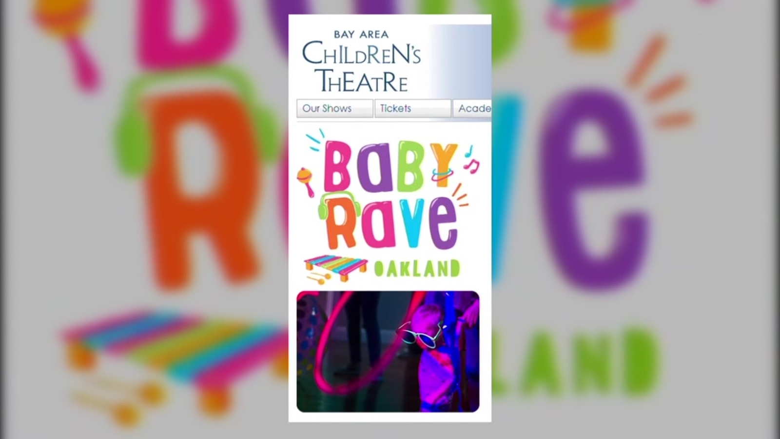 WATCH IN 60 SECONDS: Bay Area baby rave, 'Mrs. Doubtfire' the musical ...