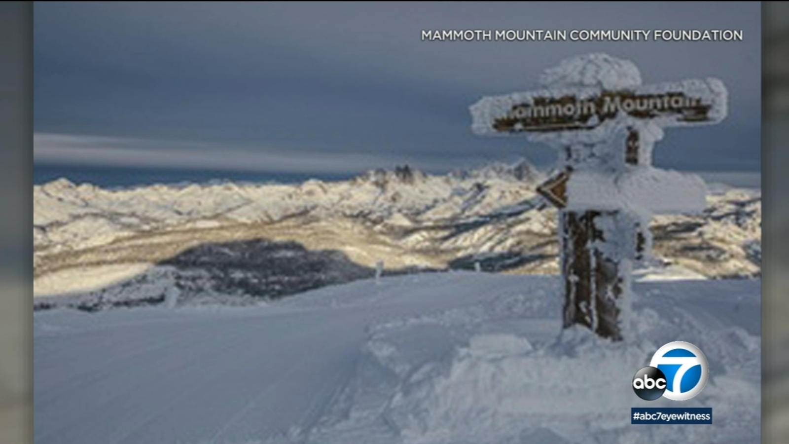 Iconic Mammoth Mountain sign up for auction after 21 years on summit ...