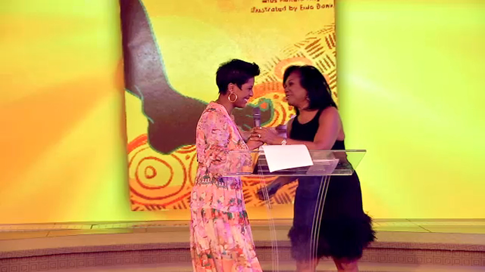 Tamron Hall, Sandra Bookman host launch of children's book, 'Following ...